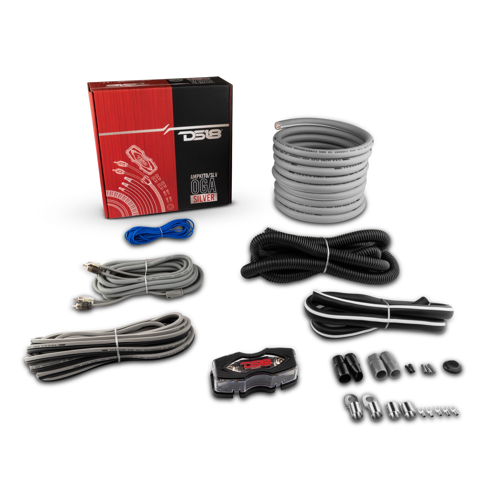 0-GA CCA Amplifiers Installation Kit - SILVER